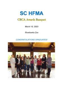 South Carolina CRCA | HFMA