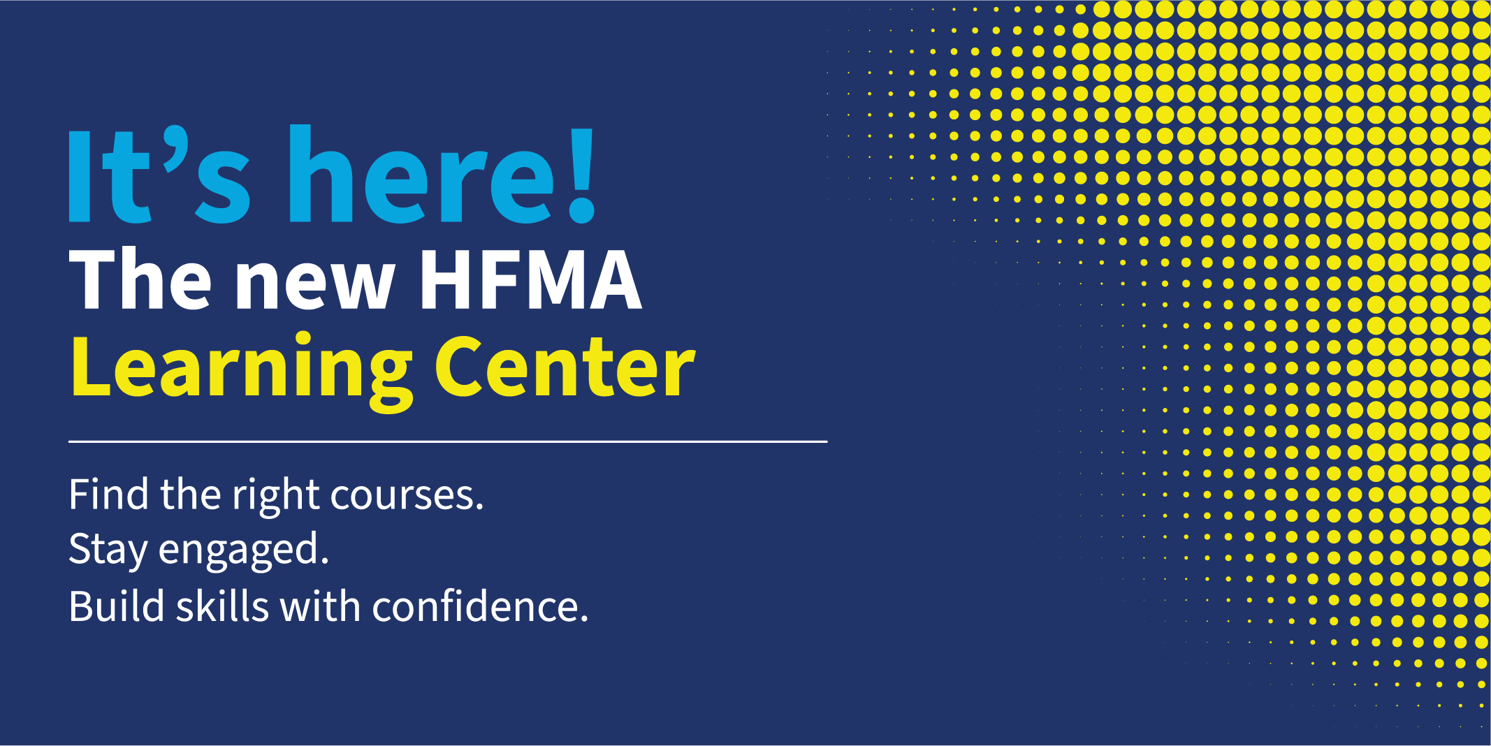 HFMA's Learning Center | HFMA